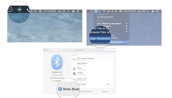 Come utilizzare la barra dei menu sul Mac